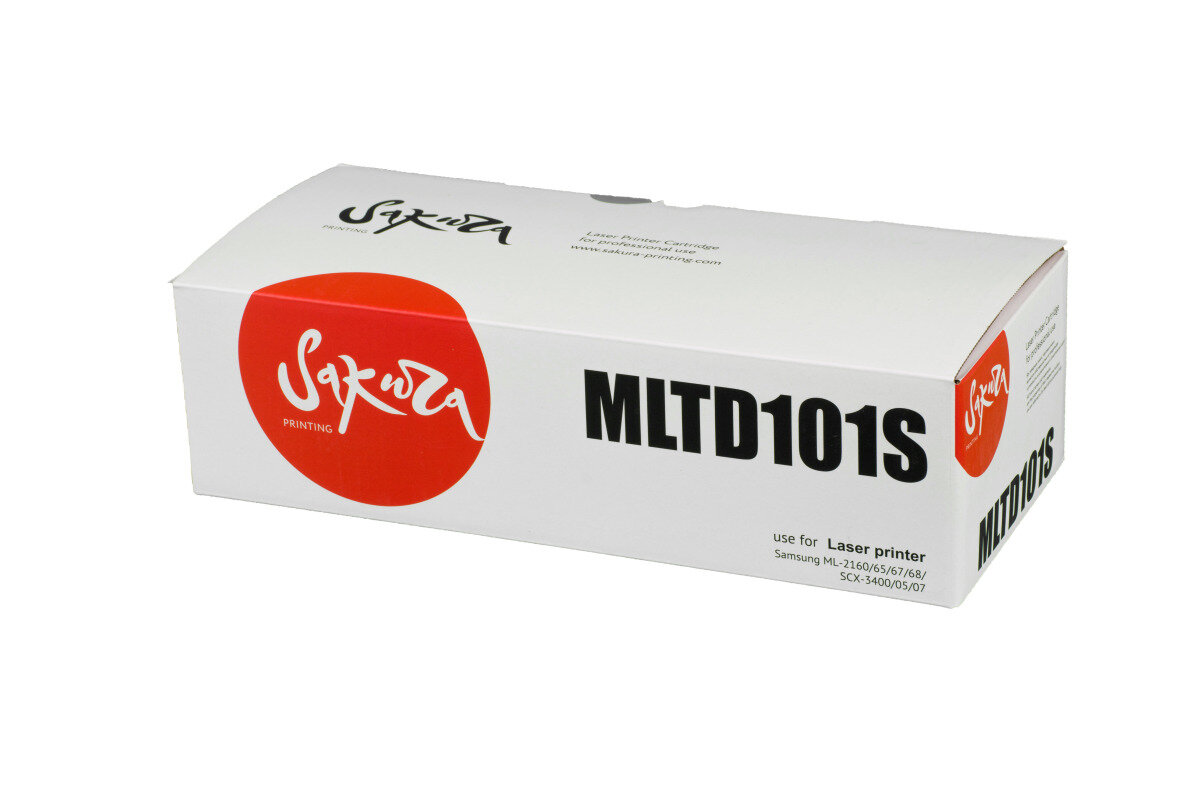 Картридж лазерный Sakura MLT-D101S черный 1500 стр. для Samsung (SAMLTD101S)