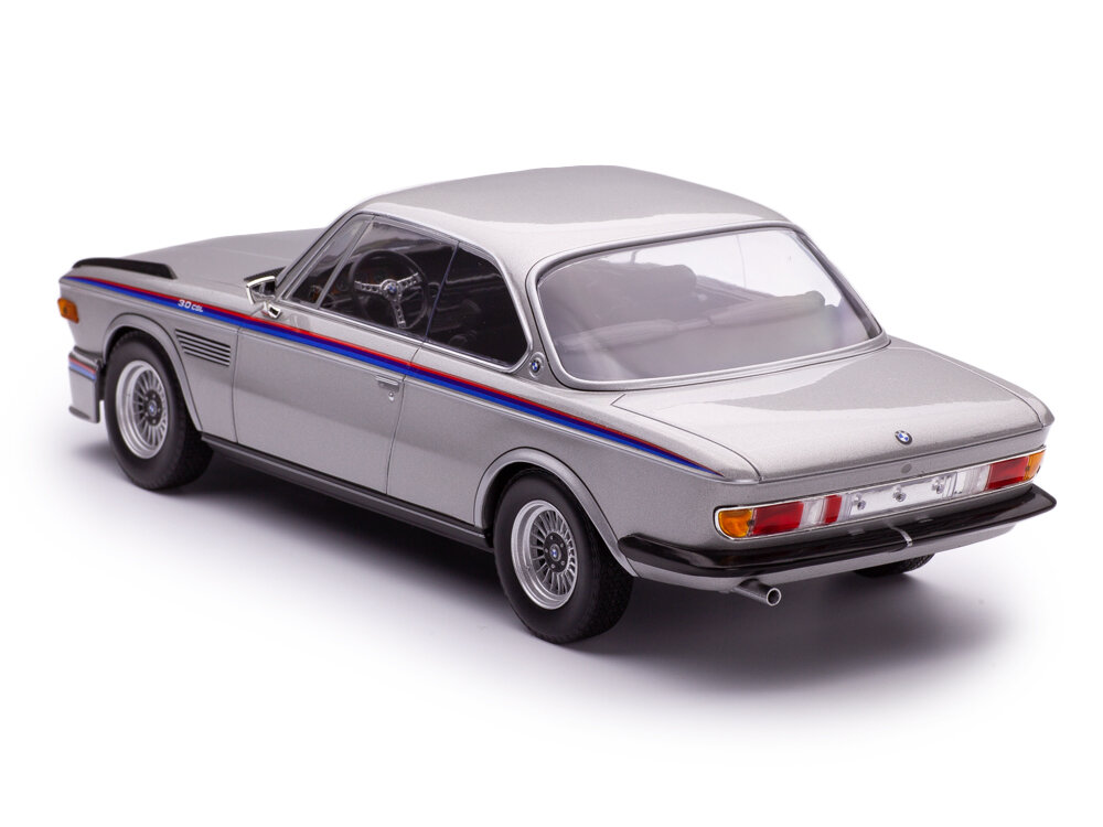Модель коллекционная MINICHAMPS Bmw 3.0 csl E9 1973 silver — фото 1