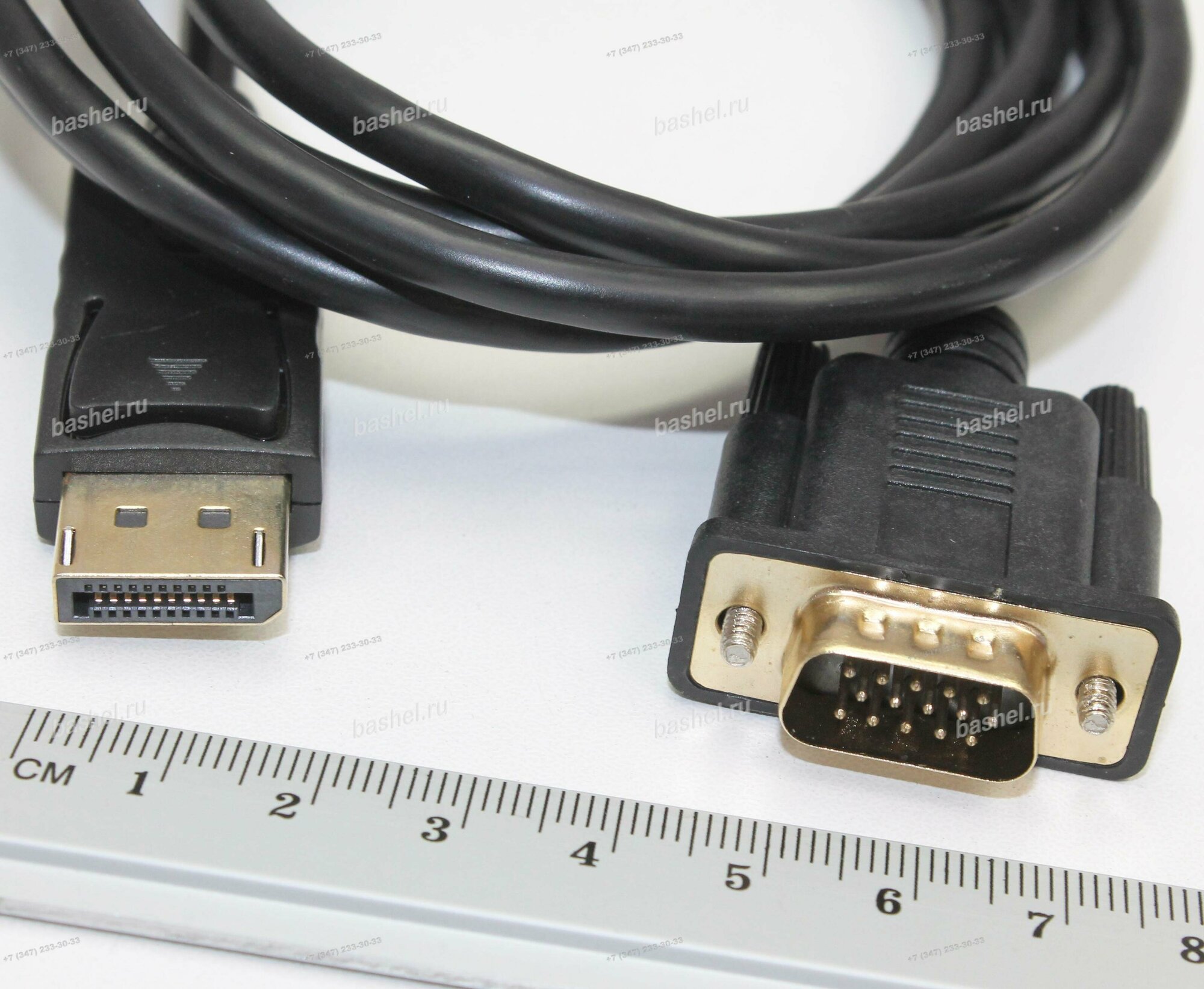 Шнур Displayport(M)-VGA(M) OT-AVW45 1,8 м, Орбита