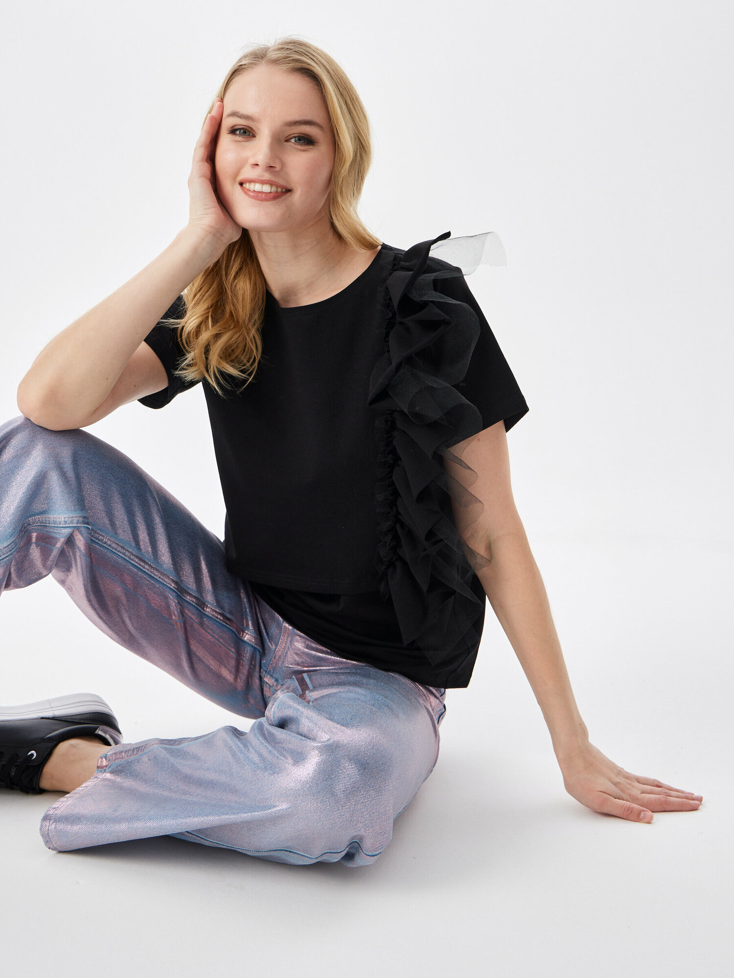 Футболка для кормящих мам