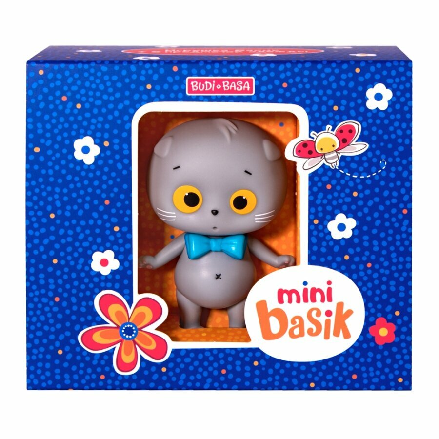 BUDIBASA Мини Басик игрушка + 5 предметов одежды "Яркие краски"