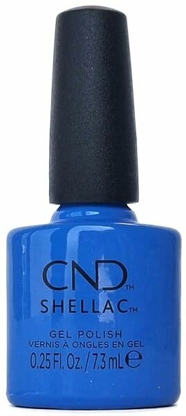 CND SHELLAC Гель лак Motley Blue