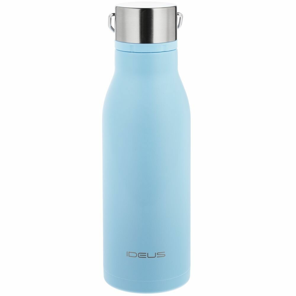 Термобутылка Tabenodo, голубая, Ideus, 600 мл