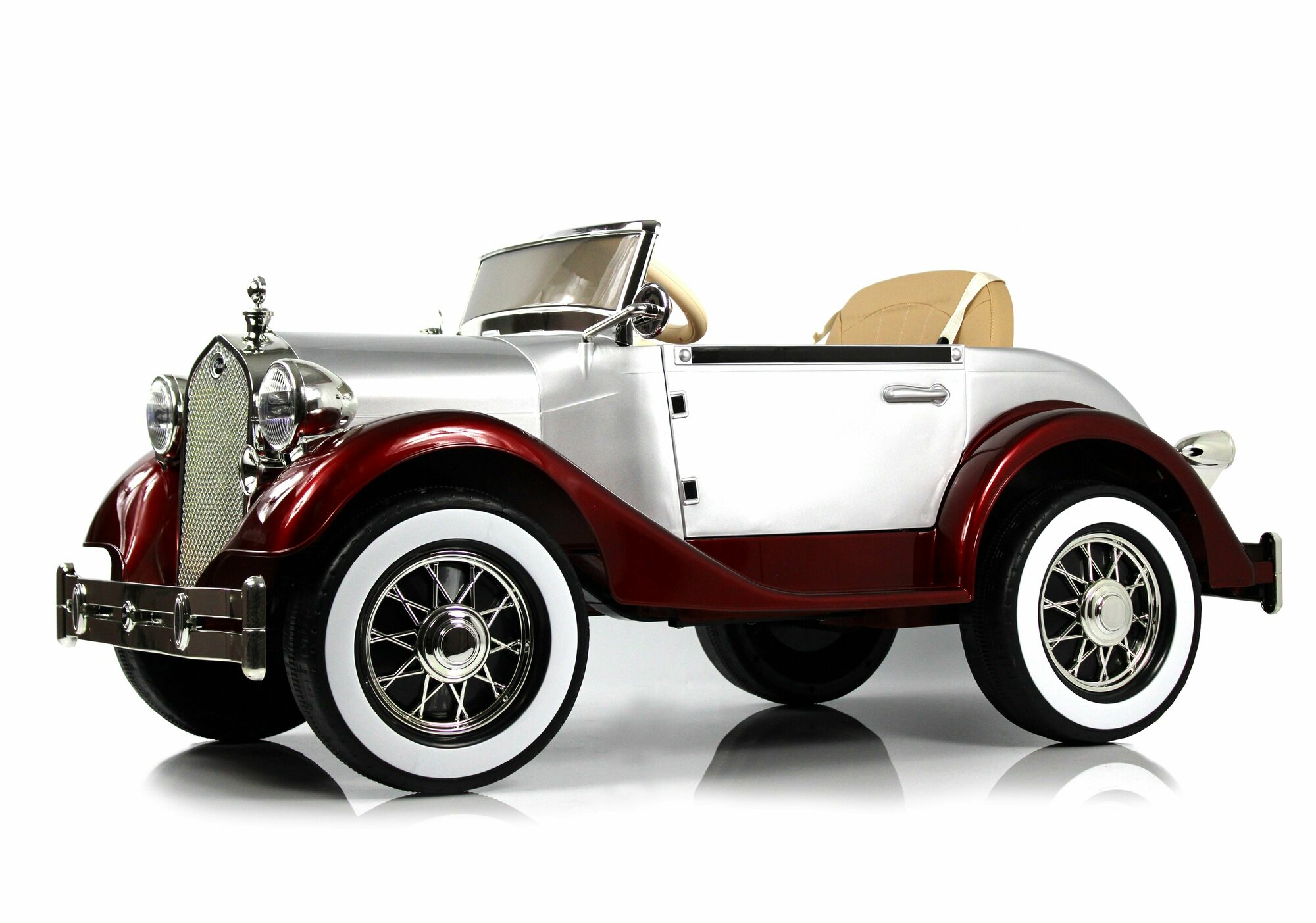 Электромобиль "Retro X005XX" 4WD, с пультом, 1 место, аккумулятор, 23,5 кг