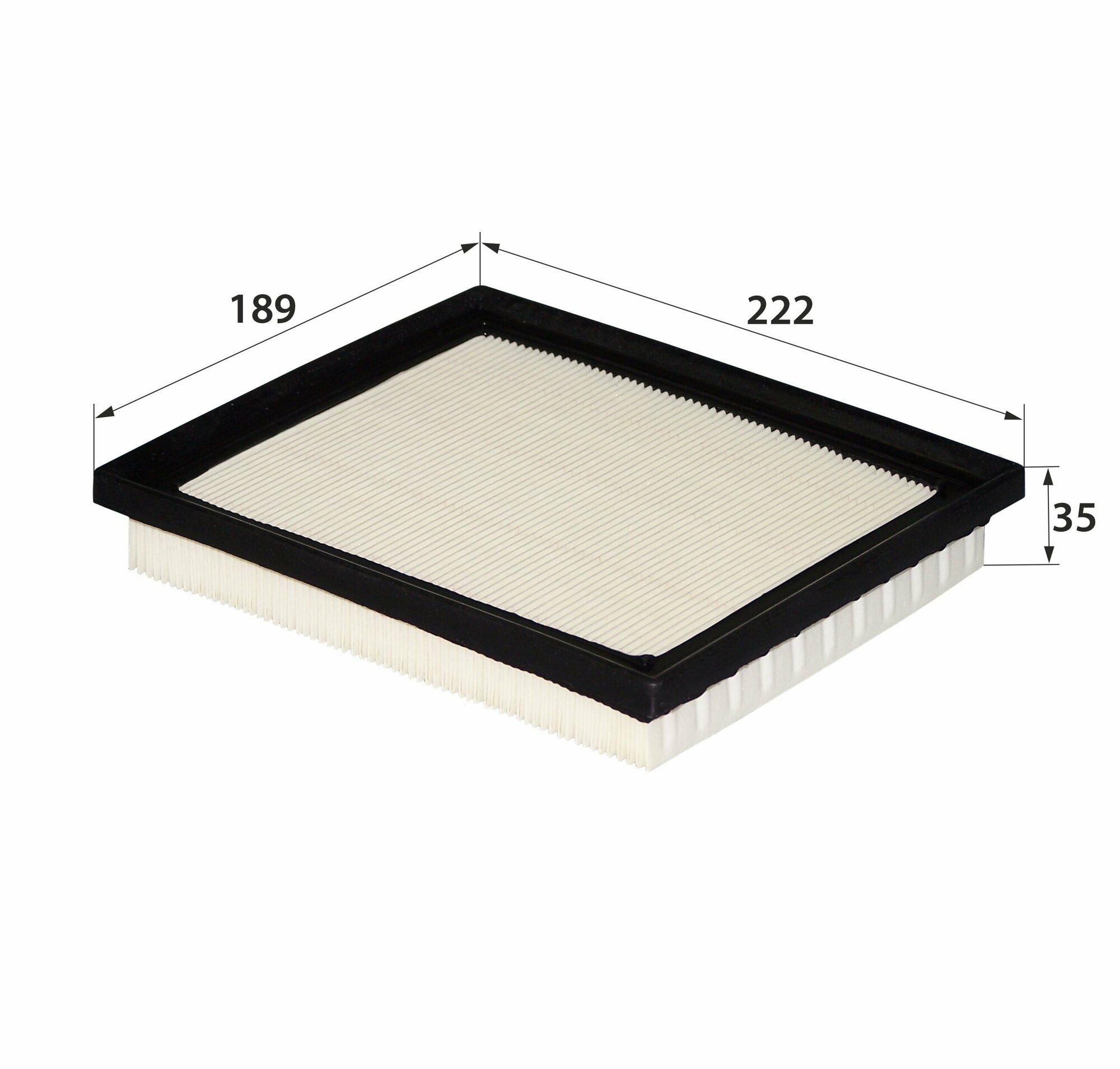 Фильтр воздушный RB-Exide A-1027 LEXUS NX300h I, CT200h TOYOTA Prius III, Auris I, II Hybrid DONGFENG H30 Cross, S30