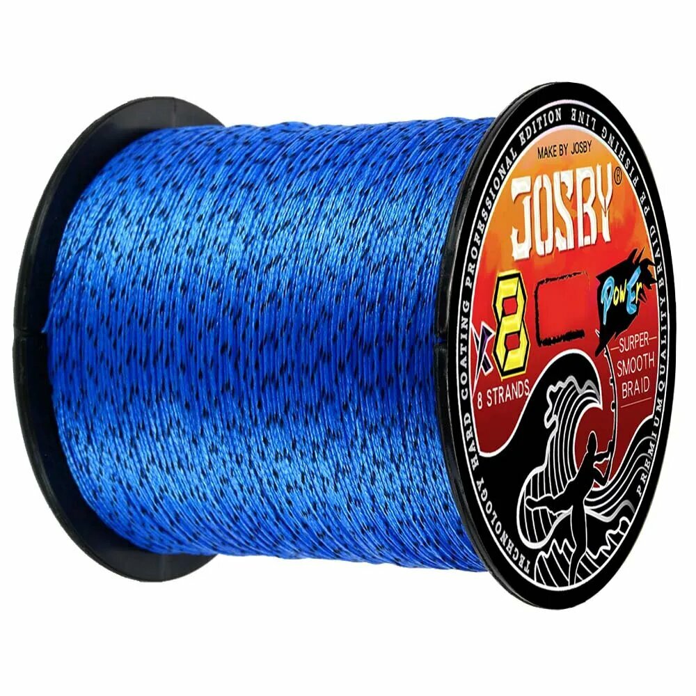 JOSBY Плетенка 0.5mm, 90lb, 300m, Синий