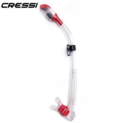 Cressi Dry Silicone Snorkel Красный, Red