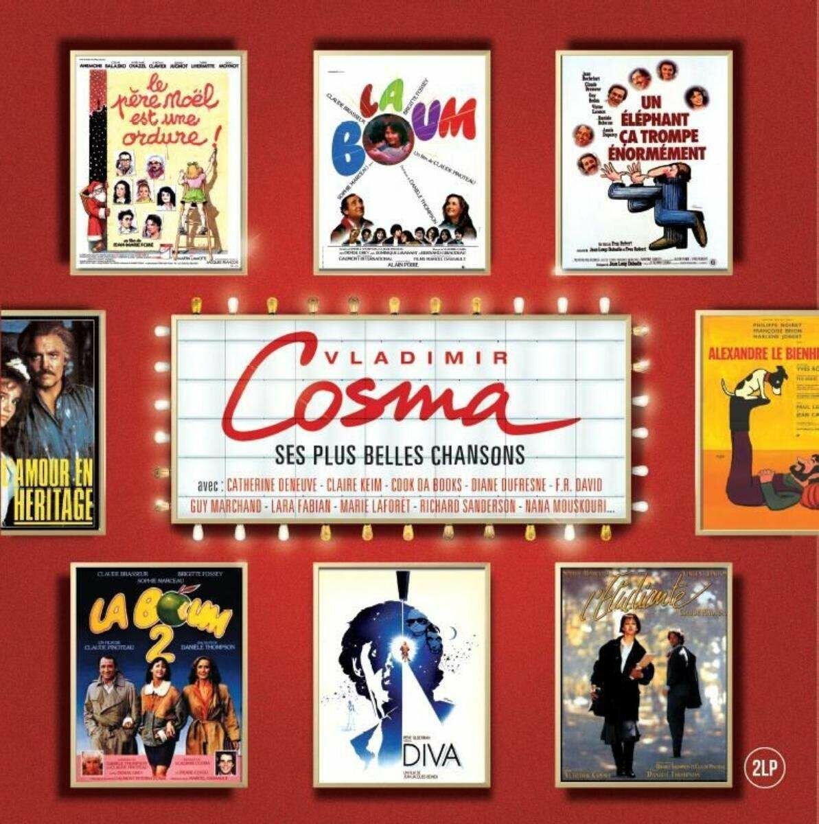 Виниловая пластинка Vladimir Cosma - Ses plus belles chansons (Best of) (2 LP)