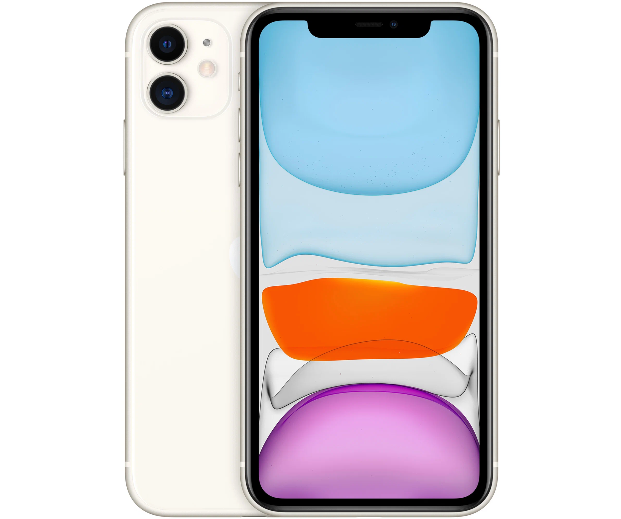 Смартфон Apple iPhone 11 64 ГБ, Dual: nano SIM + eSIM, белый