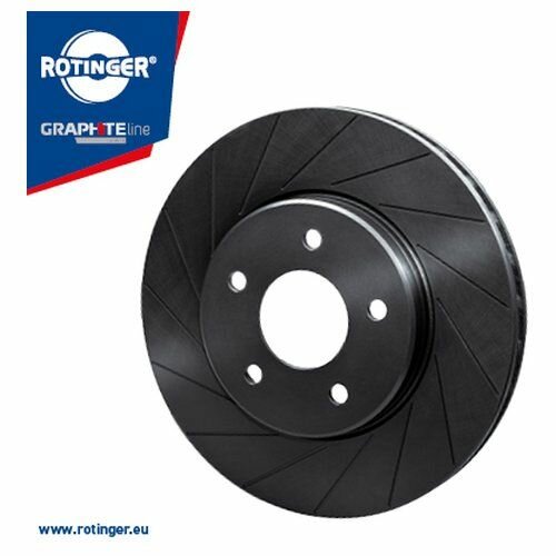 Диск тормозной графитовый с насечками ROTINGER RT21263GLT6 для Toyota Land Cruiser Prado