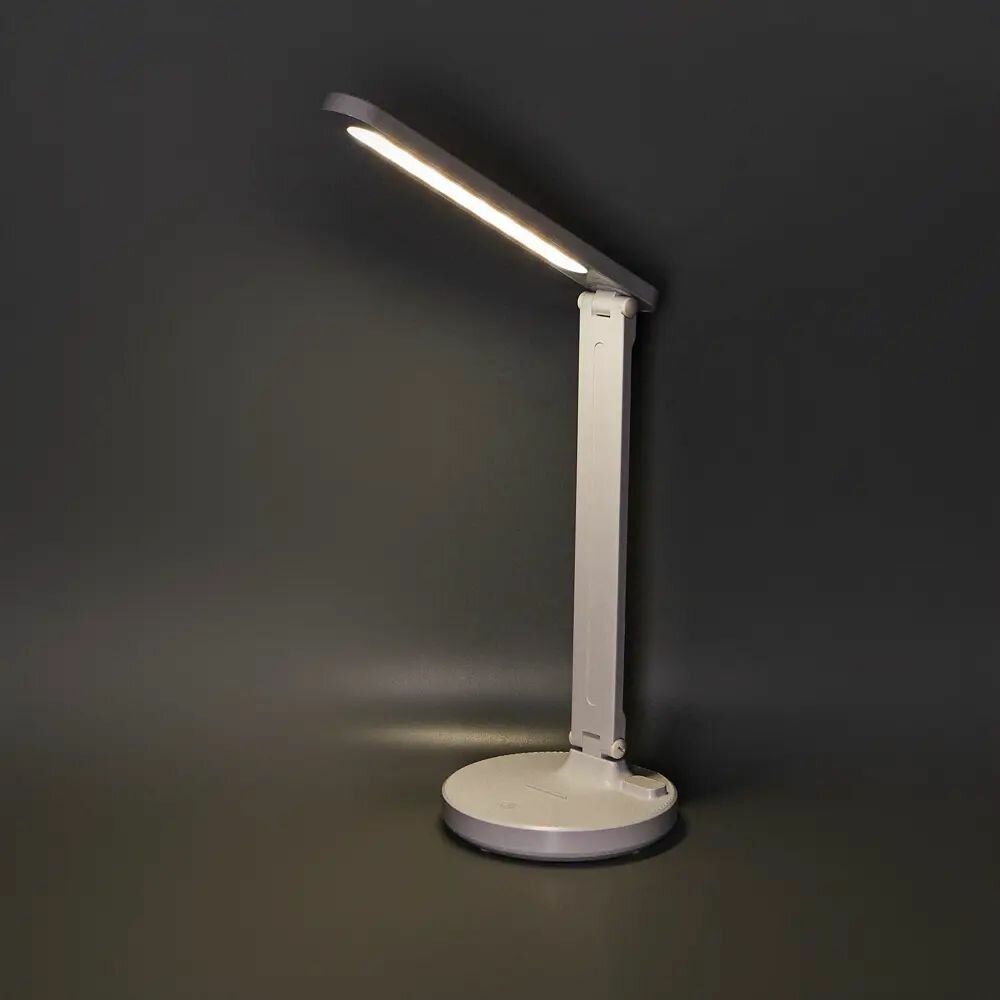 Настольная лампа светодиодная DPNR-LLTLM16-WTE регулируемый белый свет цвет белый