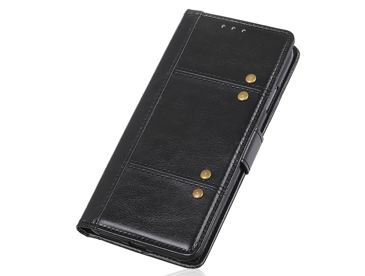 Чехол-книжка Чехол. ру из качественной импортной кожи с мульти-подставкой и визитницей для Asus Zenfone 8 ZS590KS черный