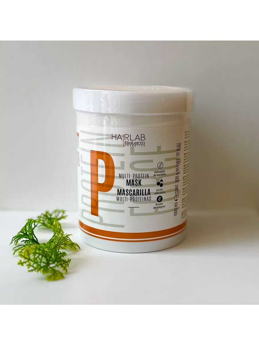 Маска для волос Salerm HAIR LAB, укрепляющая, протеиновая, 1000мл