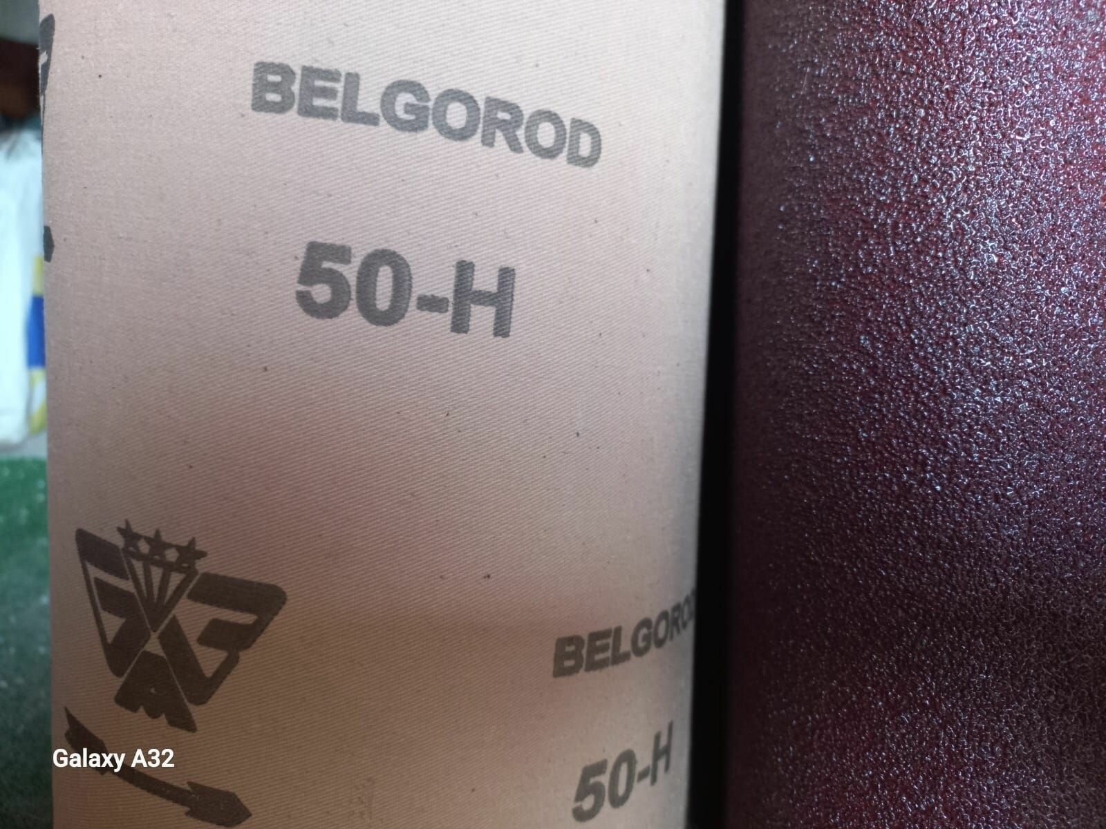 Шлифовальная шкурка 14А 800 мм * 3000мм 50Н по 3 метра полотно водостойкое