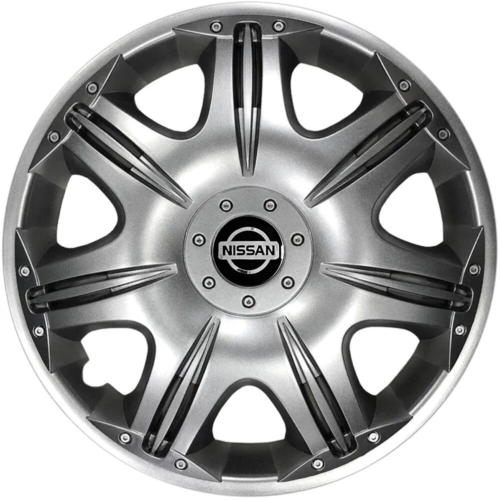 Автомобильные колпаки на диски НИС опус R14", в комплекте 4 колпака