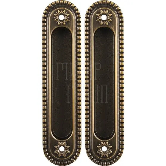 Ручка для раздвижных дверей Armadillo SH010/CL коричневая бронза