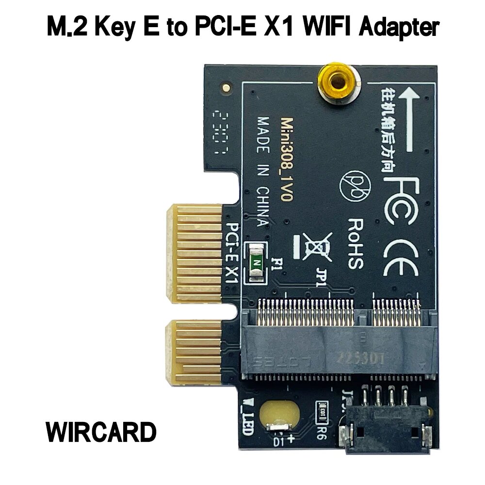 Wi-Fi адаптер WIRCARD для настольного ПК AX210 8260 8265NGW AX200 9260 7265