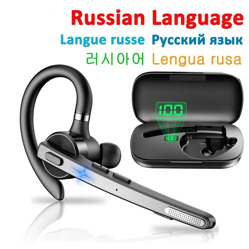 Беспроводные наушники Bee M53 Bluetooth 5.1 Russian Black