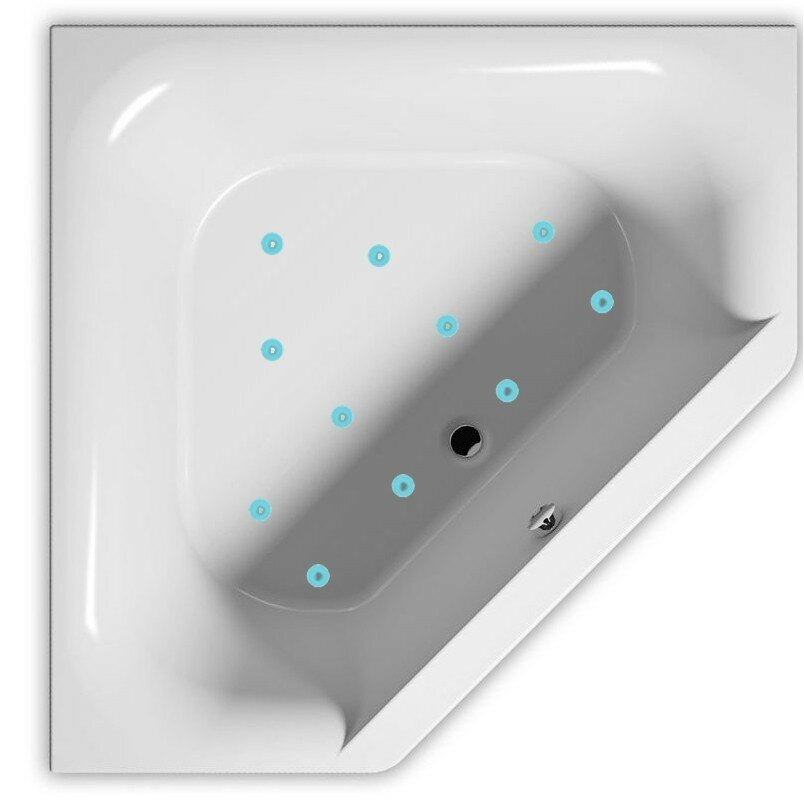 Гидромассажная ванна RIHO AUSTIN AIR 145x145