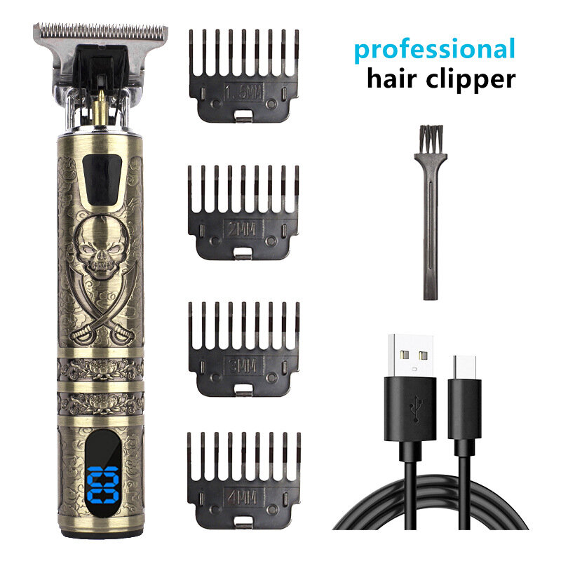 ⭐Кросс-бордерный электрический триммер для волос T9, бритва для бритья, триммер для волос, электрический триммер для волос, масляный триммер для головы, электрический триммер⭐