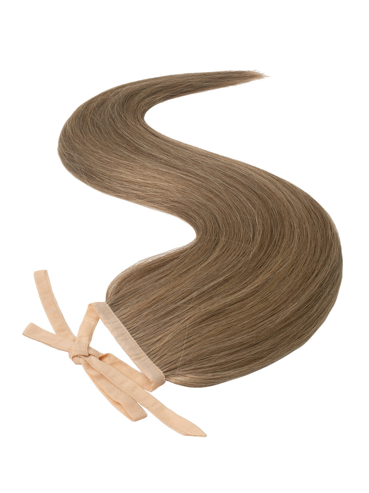 Hairshop Хвост на ленте HairUp! цвет Русый натуральный 65 см (95 гр) (Русый натуральный)