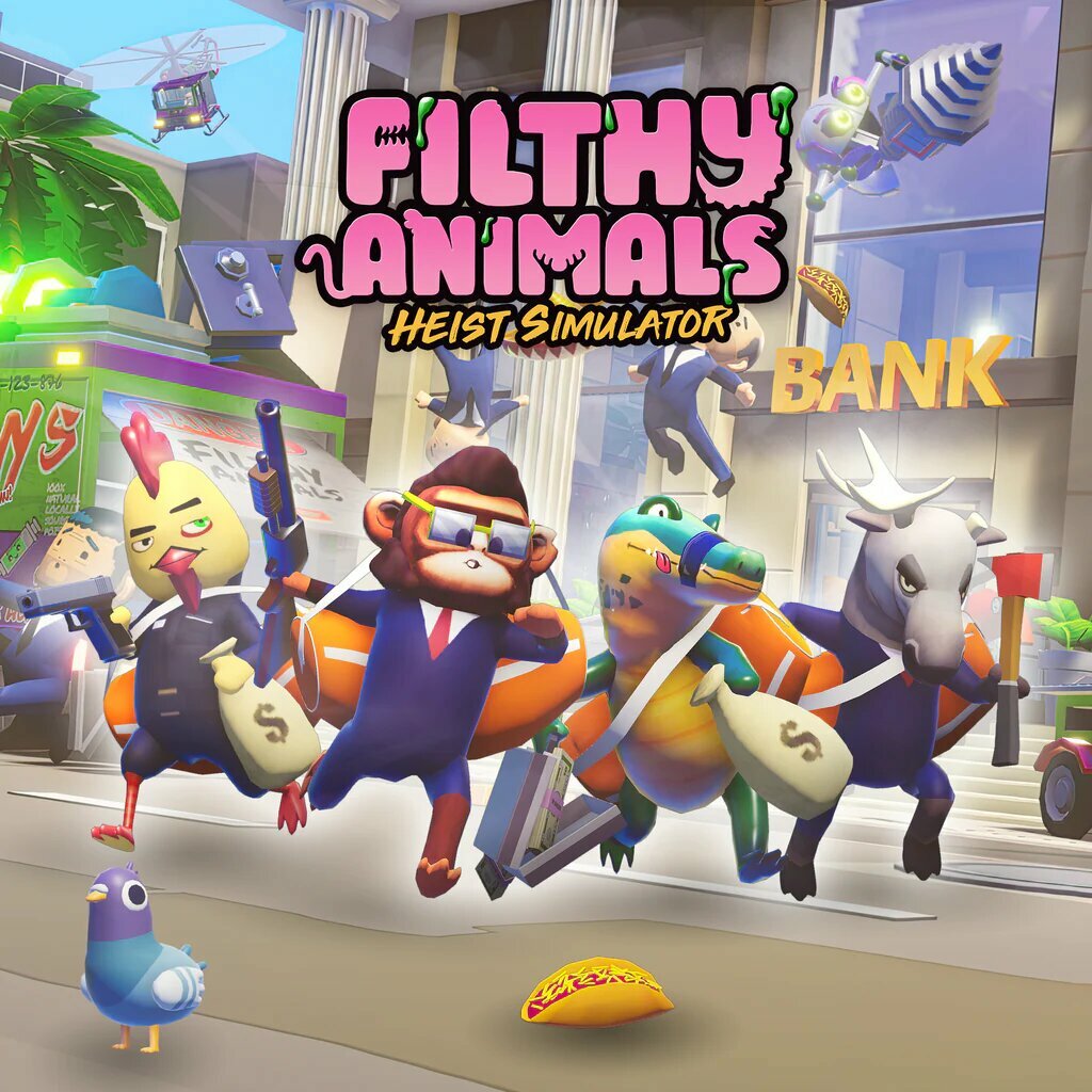 Filthy Animals | Heist Simulator для Sony PlayStation | PS4 и PS5 | Игра навсегда | Быстрая доставка