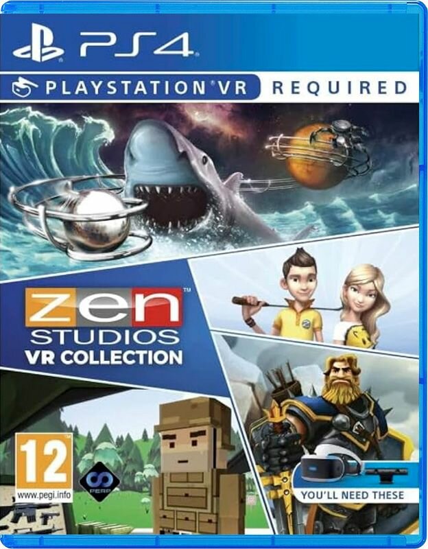 Игра Zen Studios VR Collection (только для PS VR) (английская версия) для PS4