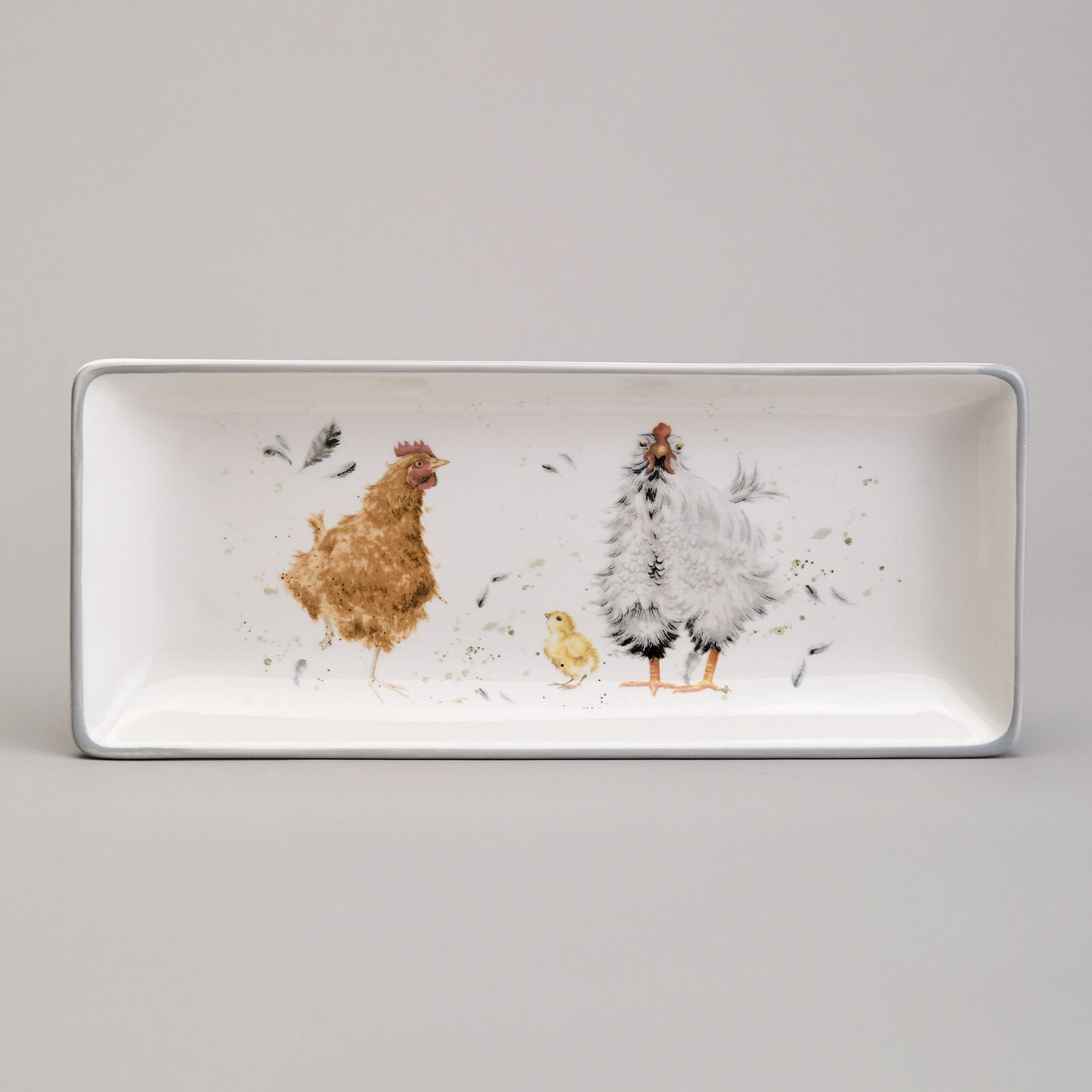 Блюдо lefard funny hens 28*12*3 см KSG-358-2290
