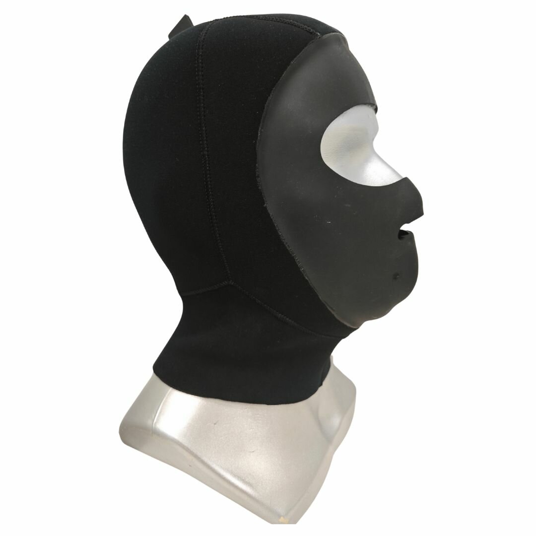 Шлем неопреновый ZERO 8мм размер 55/обхват головы 57 черный