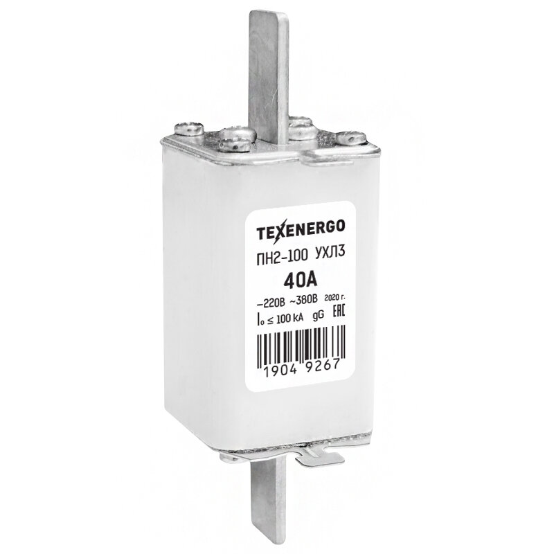 Плавкая вставка ПН2 100/40А PN2-100-40