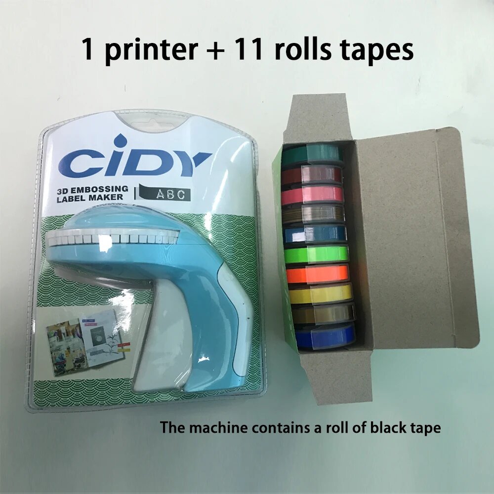 Ручной 3D-принтер для этикеток Bekia B90 синего цвета