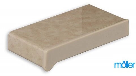 Подоконник "Muller" Крем брюле глянец 0.2см. х1м