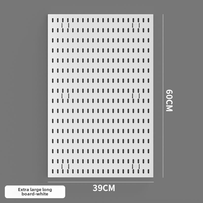 Полка для досок, с отверстиями, белая, АБС-пластик