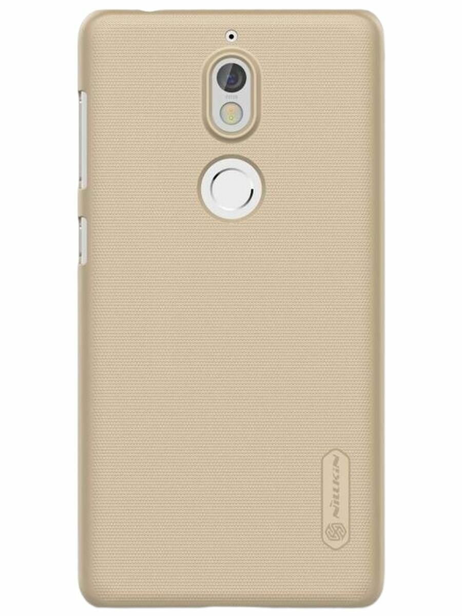 Чехол Nillkin Frosted Nokia 7, золотой