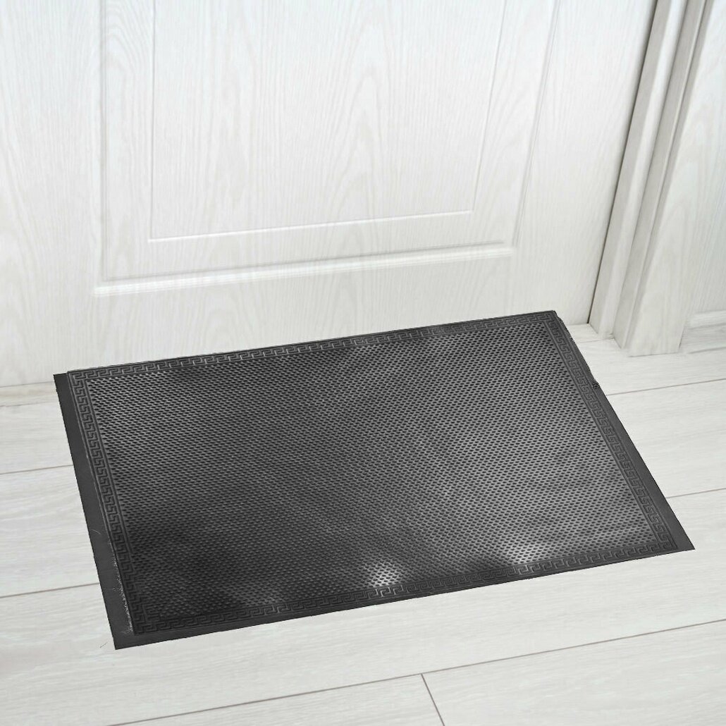 Коврик ПВХ "Sindbad" 40х60см, темно-серый, шипованный, нескользящий