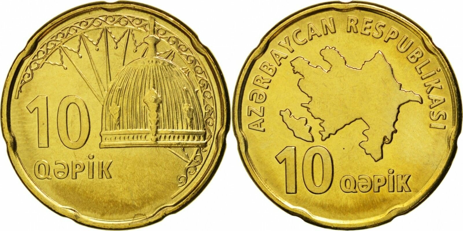 Азербайджан 10 гяпиков, 2006 Шлем XF