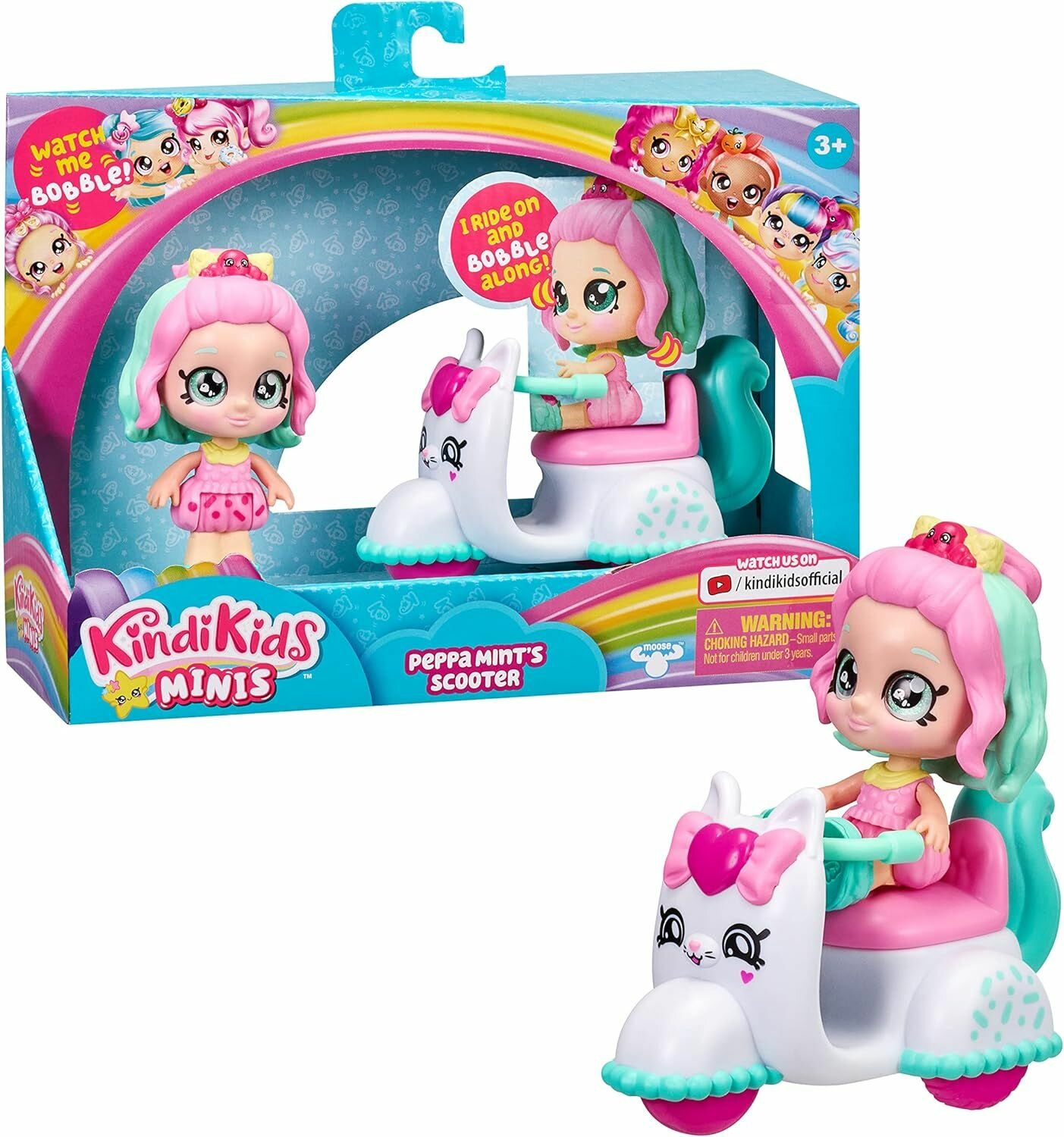 Kindi Kids Minis, Набор кукол и аксессуаров, подарки для девочек