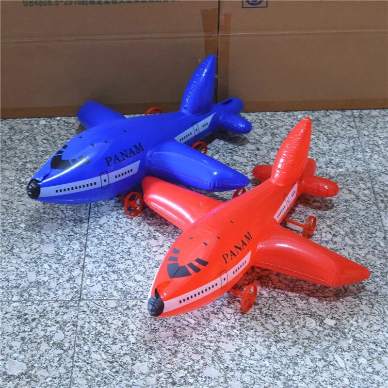 Надувной мультяшный набор: утка, кит, самолет F 1pcs