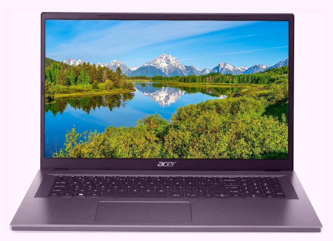 Ноутбук Acer Intel N-Series 2,8ГГц 4 ядер. 17' 1920x1080 Intel UHD Graphics Xe 24EUs Windows 11 Pro Русская раскладка
