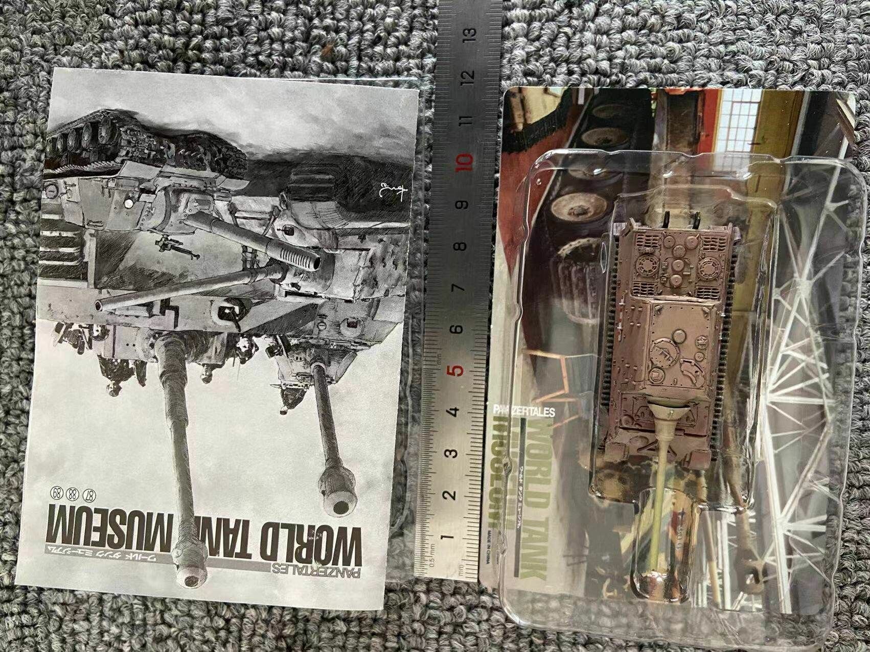 Танк Музей Мира 1:144, коллекционная модель в масштабе(87Истребитель танков Ягдтигр)