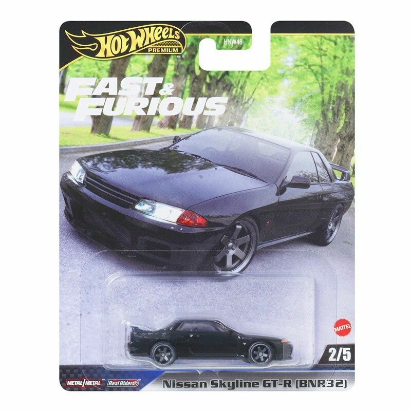 Hot Wheels X форсаж 1:64 коллекционная модель машинки(K2-Ниссан GTR32)