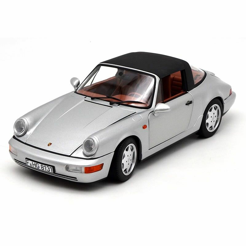NOREV 1:18 1990 Кабриолет Porsche 911carrera 4 tagar Модель автомобиля из сплава