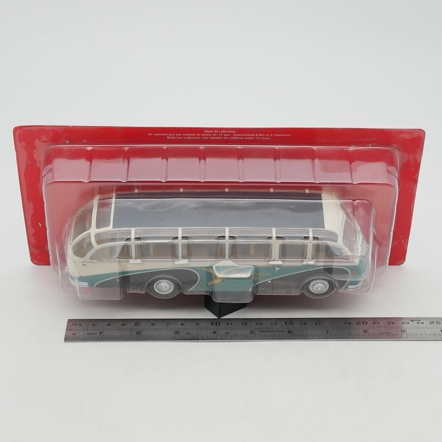 Ixo 1:43 Saurer 3C-H Coach Swiss Bus Модель автобуса Коллекционная игрушка