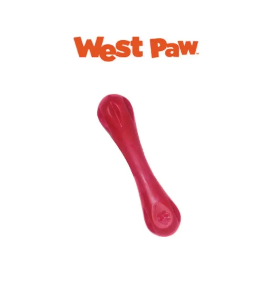 West Paw Hurley Dog Bone Игрушка для собак Кость, размер L21cm, салатовая