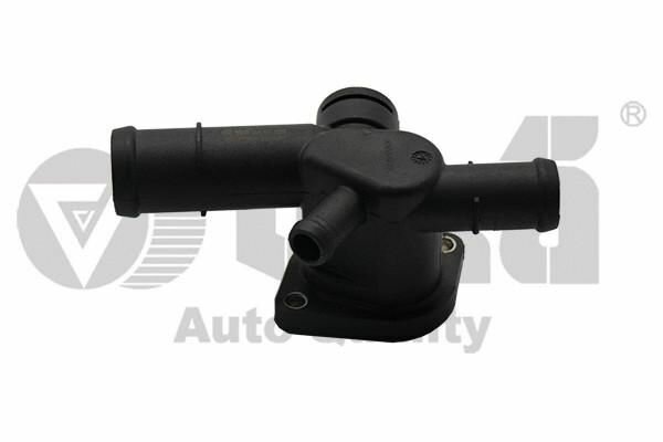 Фланец системы охлаждения VIKA 11210434201 AUDI A3, SKODA Octavia II, VW Golf 5/6/Jetta III/IV 1.6 03->