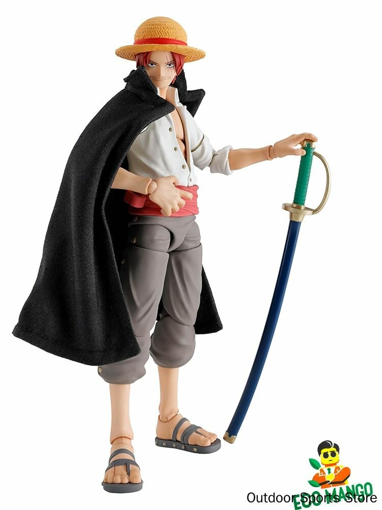 Экшн фигурка Bandai S.H.FIGUARTS One Piece, Шанкс и Обезьяна Д. Луффи - Детство, SHF