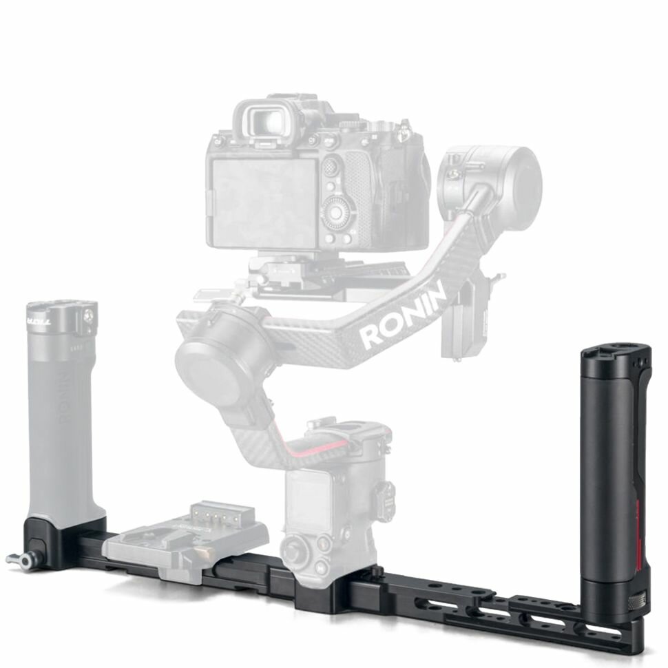 Хват двуручный Tilta Handle Power Supply Bracket для DJI RS2/RS3/RS3 PRO