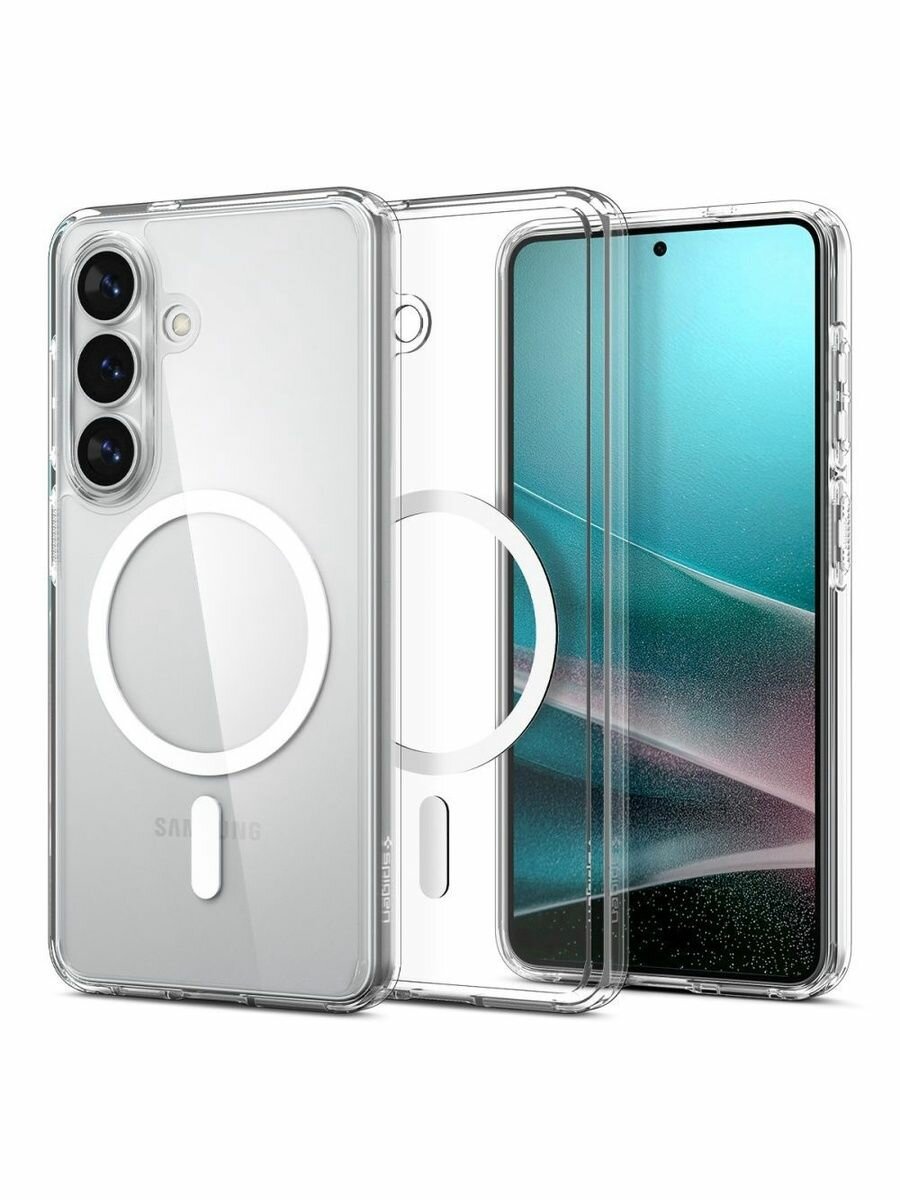Чехол на Samsung Galaxy S26 Plus, Spigen Ultra Hybrid Magsafe (ACS10709), противоударный, бортики для защиты камеры и дисплея / Чехол на Самсунг Галакси С26 Плюс