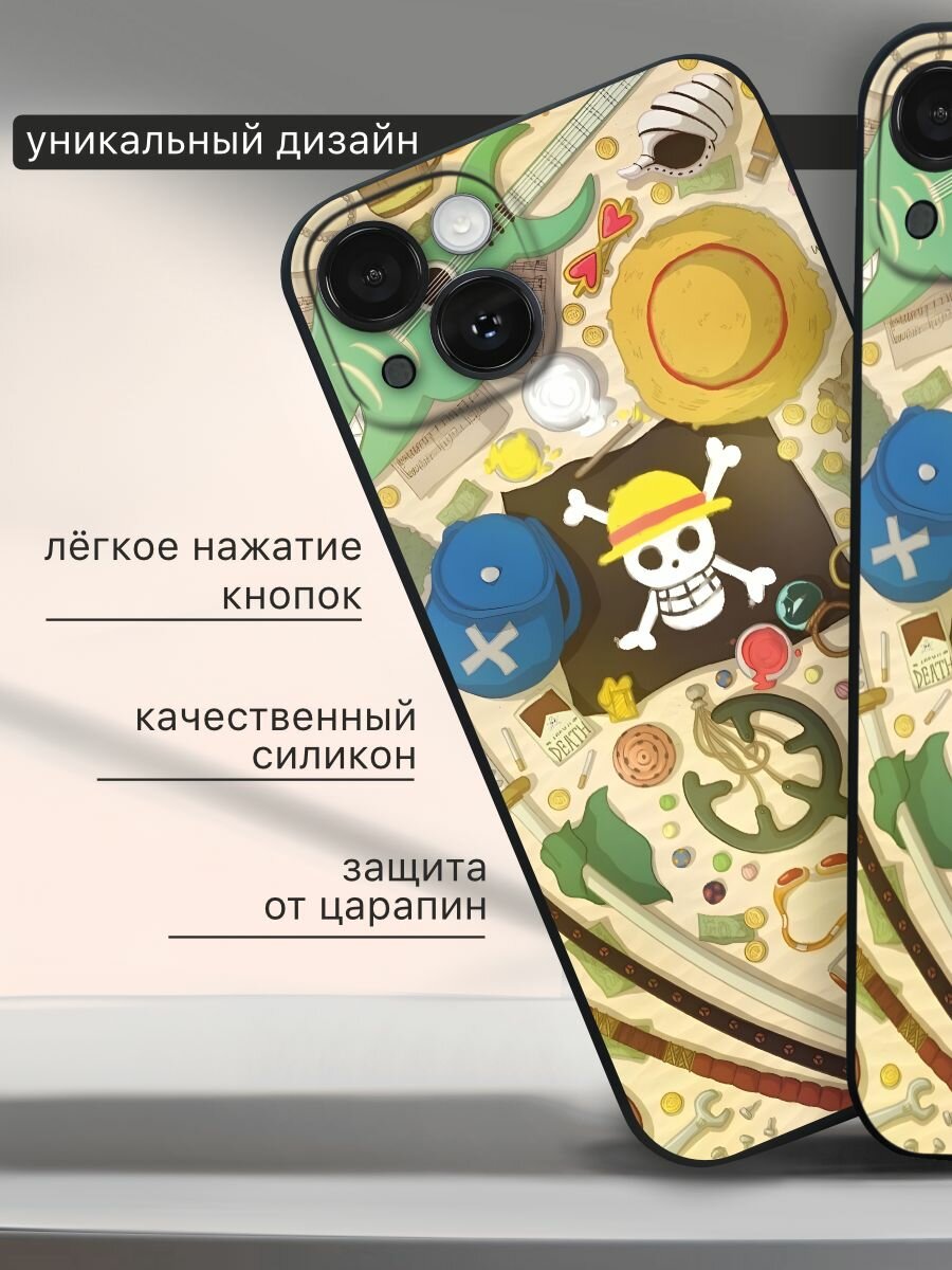 Чехол на iPhone 13 One Piece - Аниме — фото 1