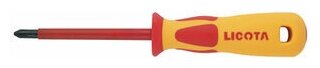 Отвертка изолированная Licota ASD-911002, 100mm, диэлектрическая